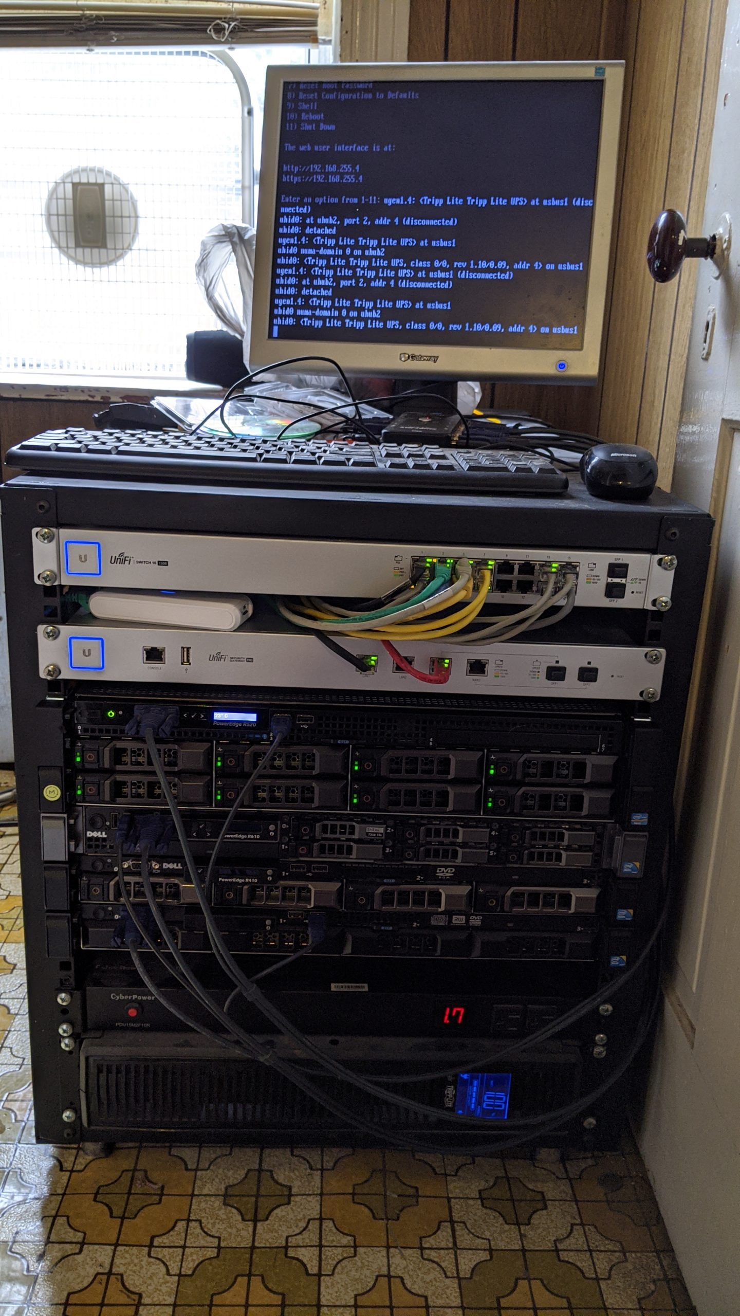 Rack Consolidation: Finale – HCS's Place